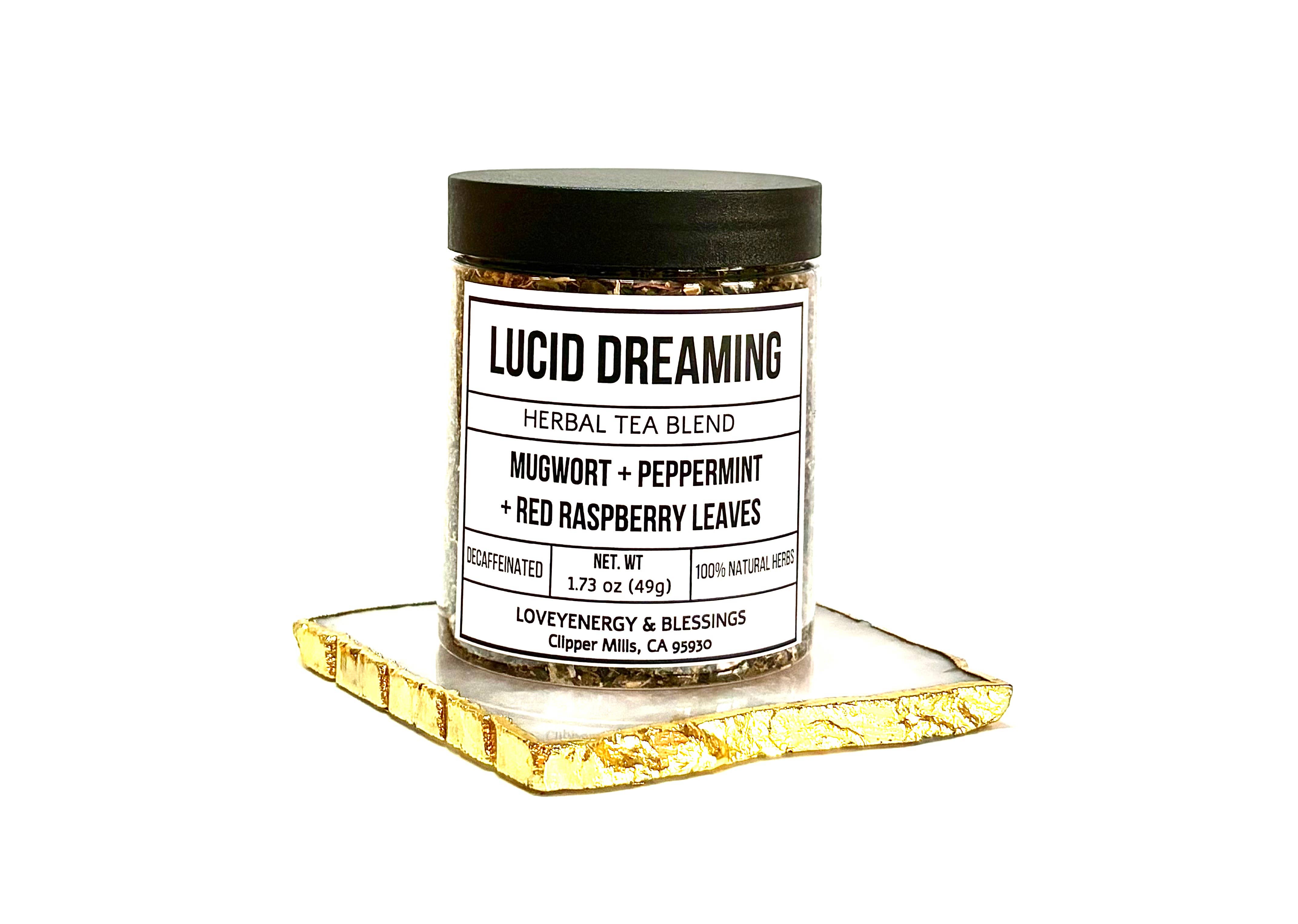 LUCID DREAMING Handcrafted Herbal Tea Blend: Plastic Jars – Nacho ...